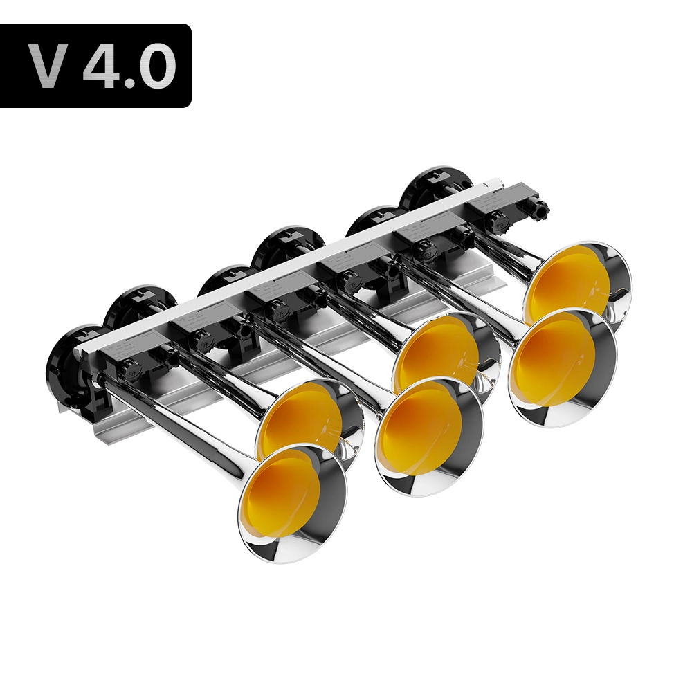Basuri Chromosonic V4 Edition | 22 Sound Musical Air horn For Truck ...